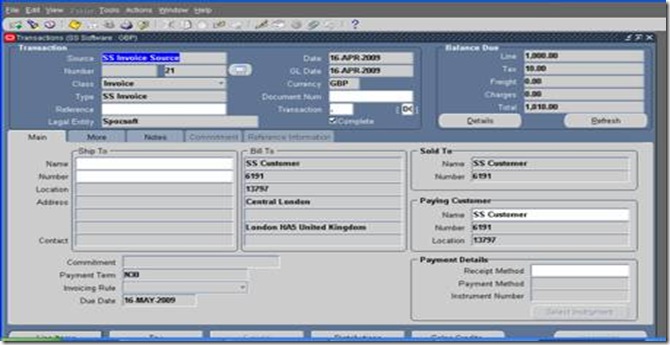 Oracle Applications: How to write off small receipt amount